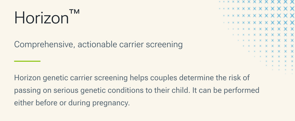 Prenatal Carrier Screening (Natera) – My Store