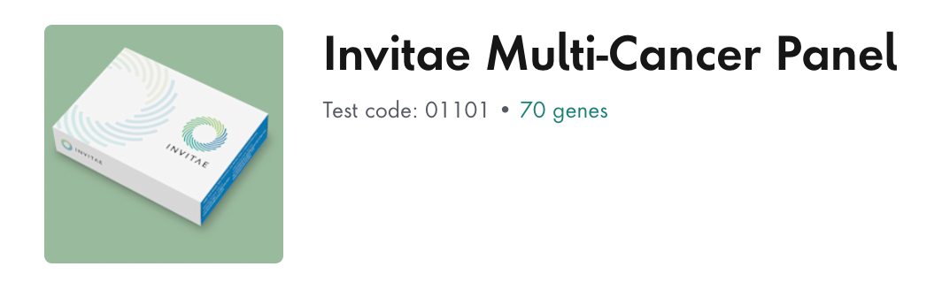 Hereditary Multi-Cancer Panel (Invitae) – My Store